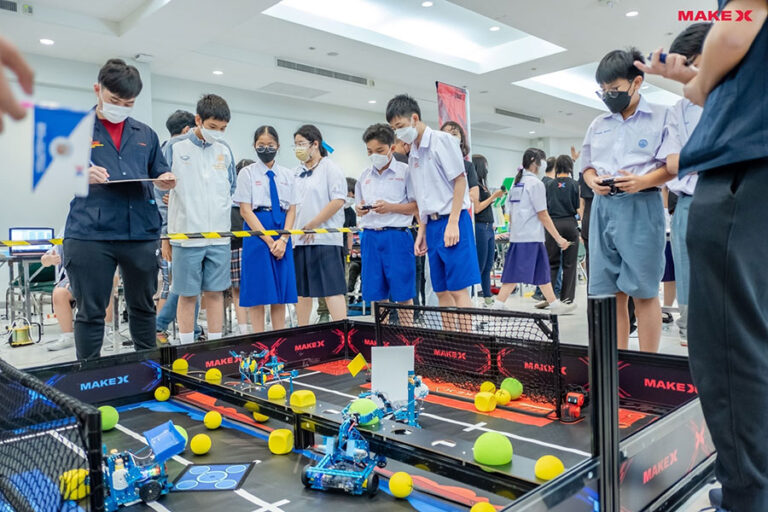 มจพ. เปิดสนามจัดการแข่งขัน 2022 MakeX Thailand Robotics Competition รอบ ...