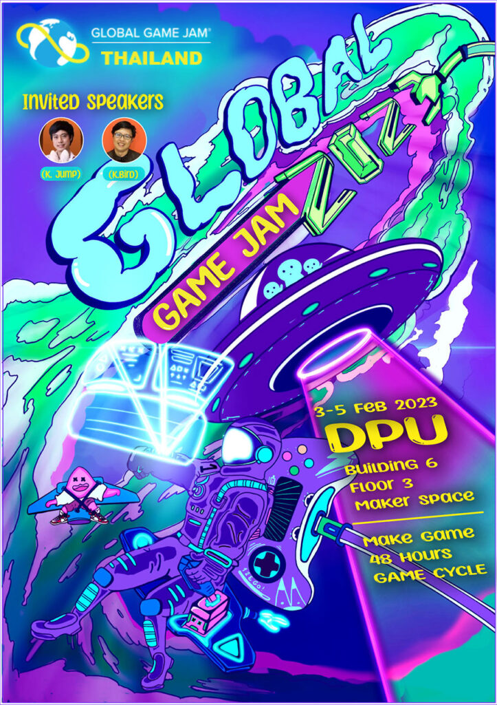 สายเกมเตรียมพร้อม! งาน Global Game Jam 2023 @DPU แข่งขันพัฒนาเกม 48 ...